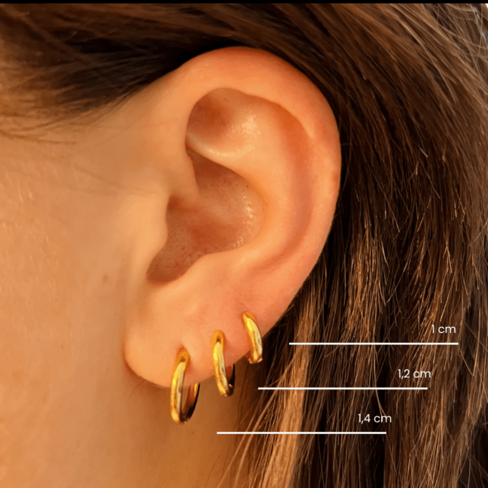 Sleeper Hoops – Athena Jewels